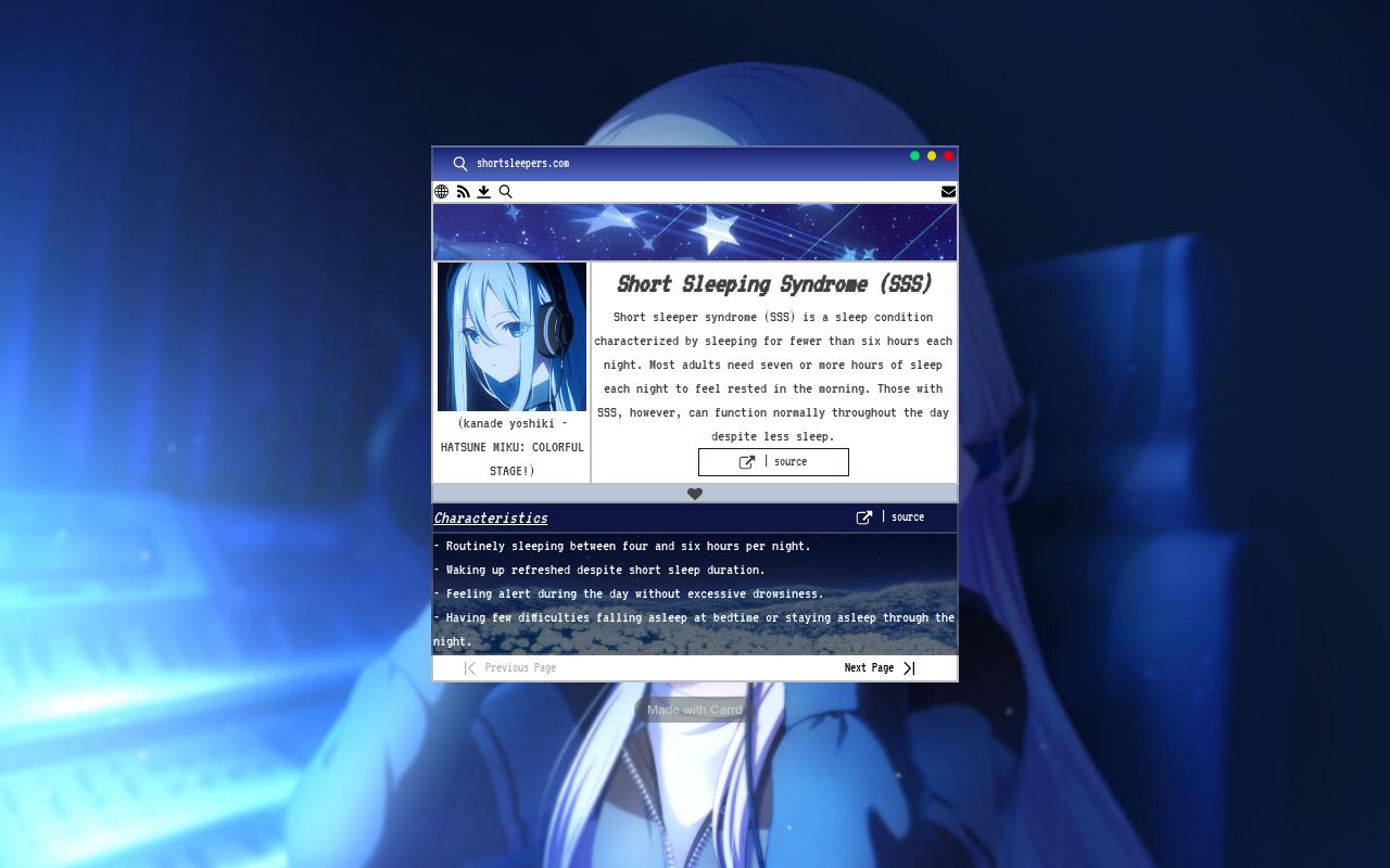 shortsleepingsleepers